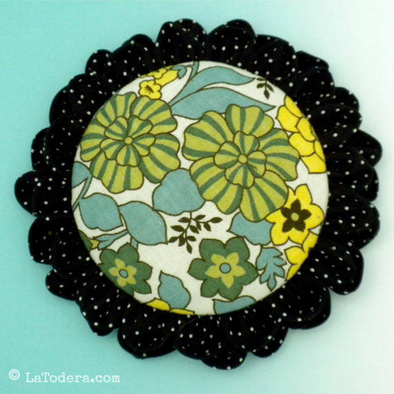 DIY Flower Pincushion Tutorial - PDF Sewing Pattern – La Todera